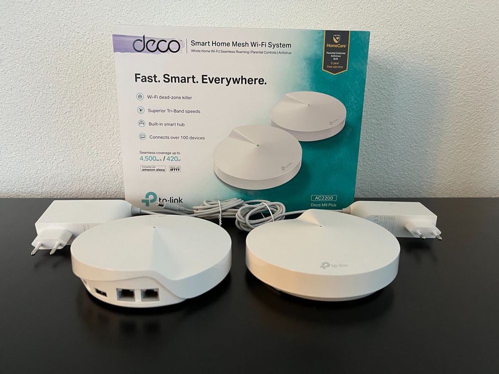 Deco M9 Plus Mesh Wi-Fi System (2er Set) (Gebraucht) in Pfäffikon ZH ...