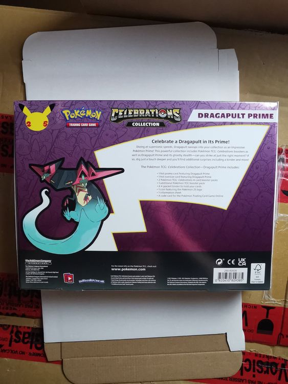 Pokemon Celebrations: Dragapult Prime Collection EN (Neu und ...