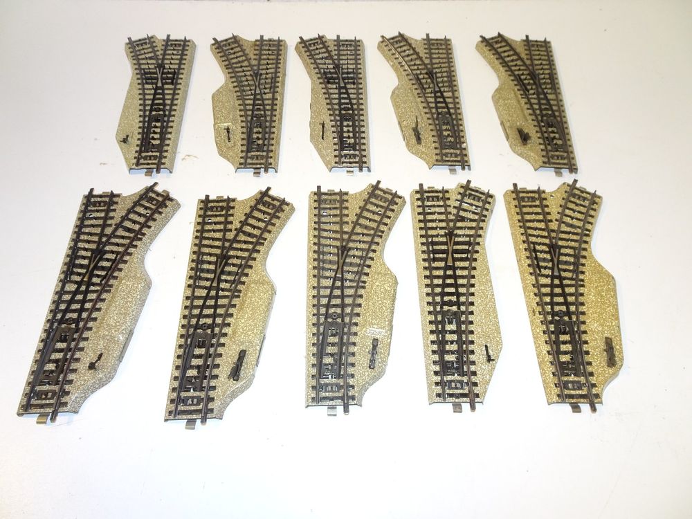 10 Märklin M-Gleis Schienen Handweichen HO 5122 5123 | Kaufen auf Ricardo