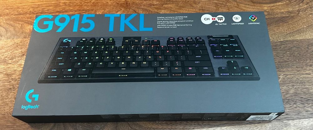 Logitech g915 TKL - mechanische Tastatur - kabellos | Kaufen auf Ricardo