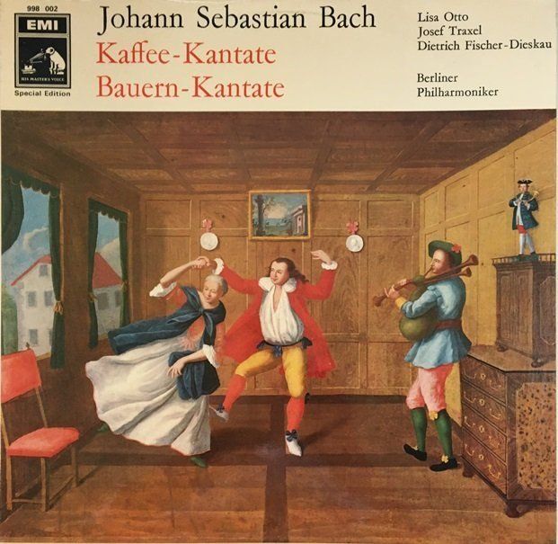 Bach - Bauernkantate / Kaffeekantate (LP, Fischer-Dieskau) (Gebraucht ...