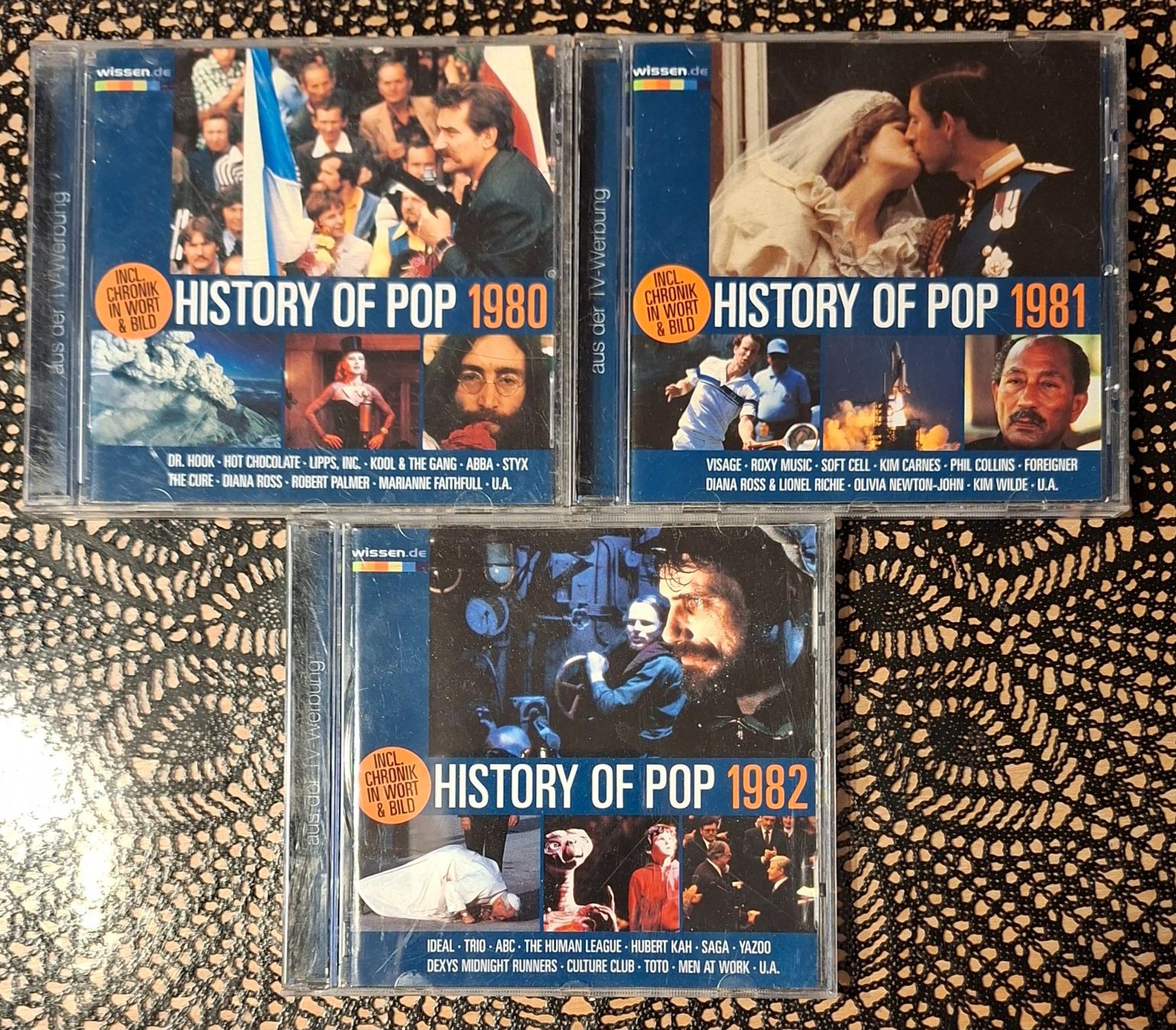 History Of Pop 1980-1981-1982, 3CD Set 80's Hits 2002 (Gebraucht) in ...