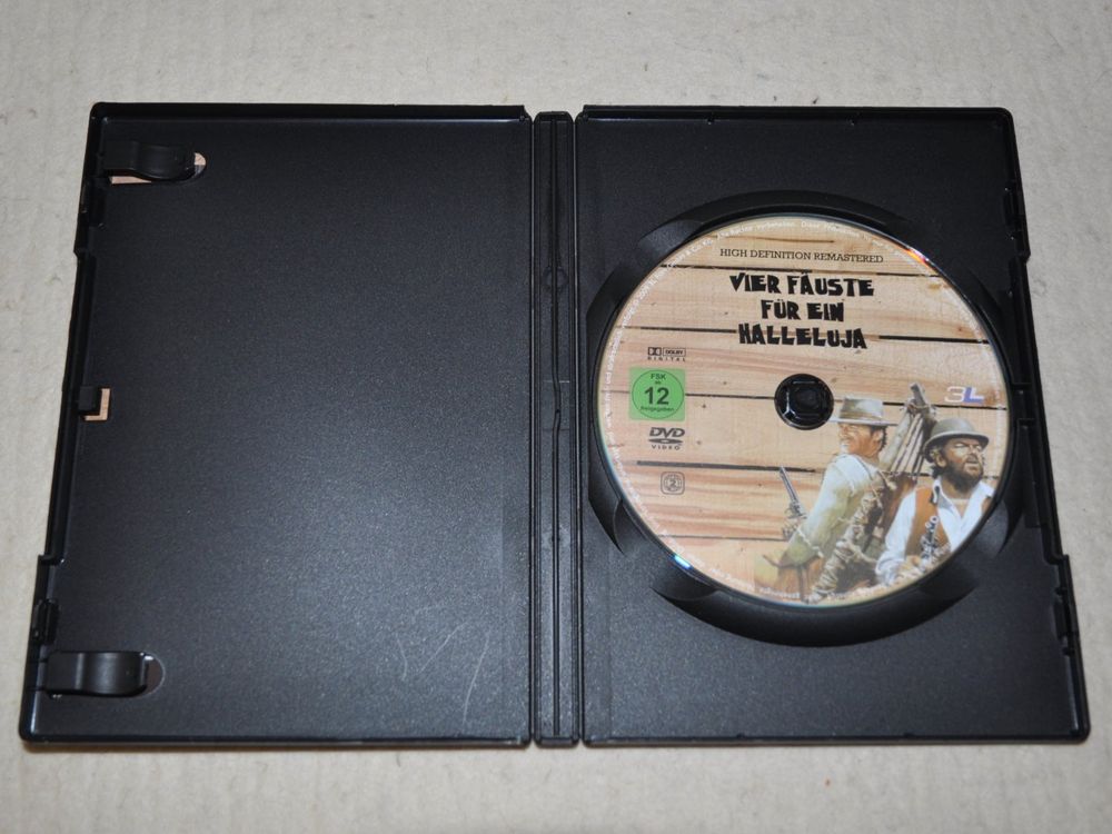 DVD Vier Fäuste für ein Halleluja - Terence Hill/Bud Spencer (Gebraucht) in Boll für CHF 0.5 ...