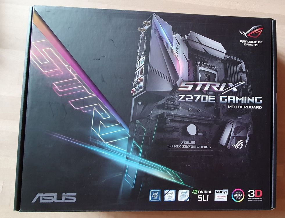 ASUS ROG STRIX Z270E GAMING | Kaufen auf Ricardo