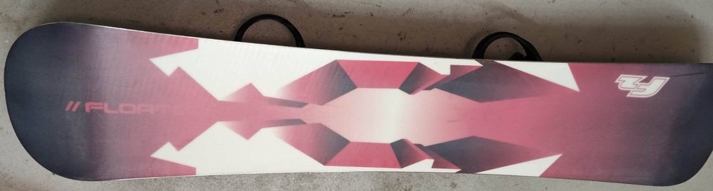 Snowboard F2 Floater 168 cm mit Burton Schuche Grosse 46 (Gebraucht) in ...