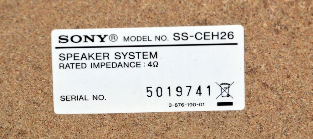 Stereoanlage SONY HCD-EH26 chaîne stéréo AM FM RDS USB CD (Gebraucht ...