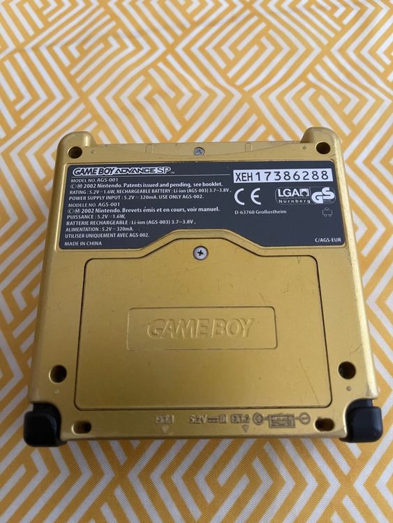 GameBoy Advance SP Zelda Limited Edition + OVP (Gebraucht) in ...