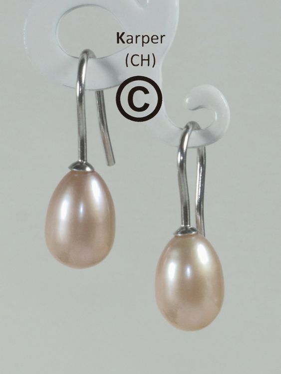 ZuchtPerlen Ohrringe / B.Oreille Perle de culture, S 925 Rho | Kaufen auf Ricardo