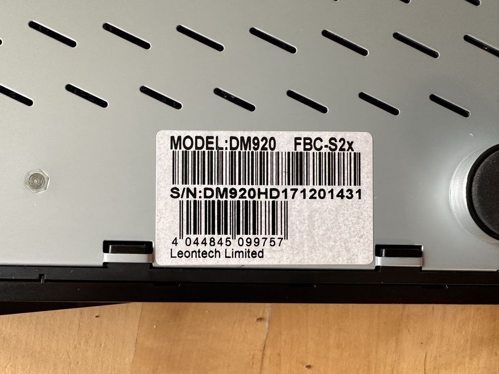 Dreambox DM920 UHD 4K (Gebraucht) in Galgenen für CHF 240 – mit Lieferung auf Ricardo kaufen