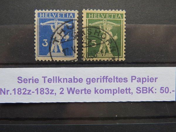 Serie Tellknabe mit Schwert 1933 gest. (Gebraucht) in Brunnen für CHF 3 – mit Lieferung auf ...