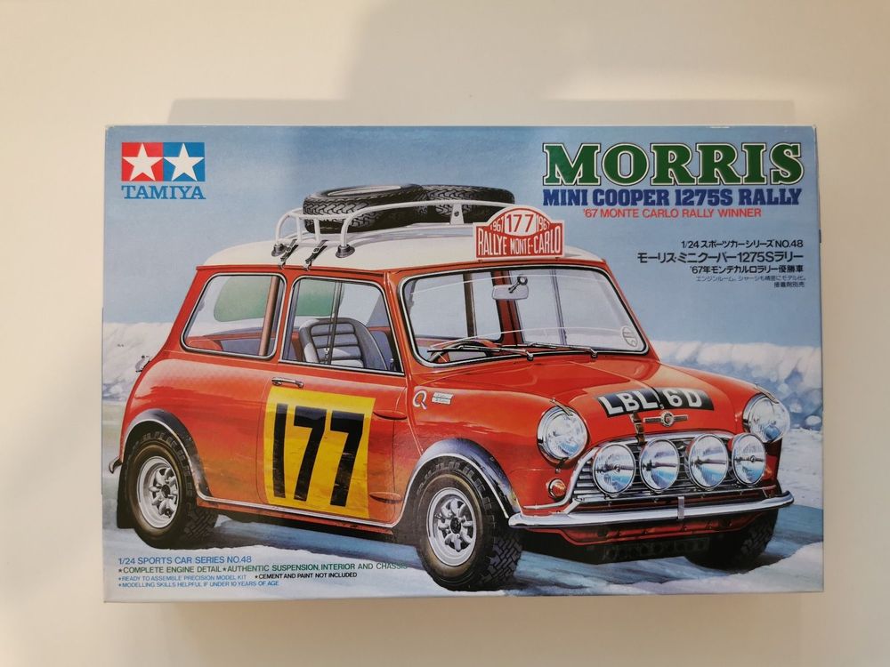 Tamiya Morris Mini Cooper Rally 1/24 | Acheter sur Ricardo