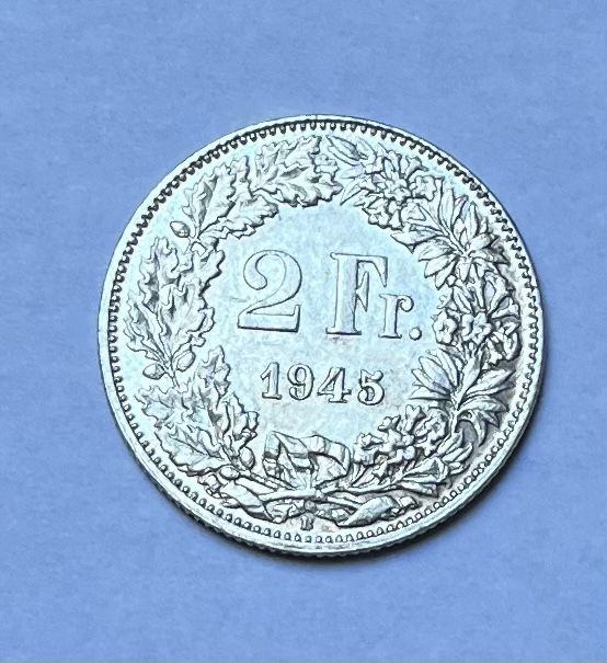 2 francs 1945 ag | Kaufen auf Ricardo