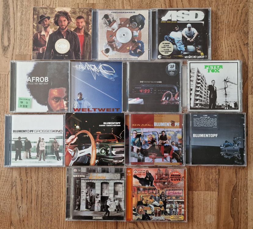 Musik CD Sammlung, Deutscher Hip Hop - 13 Stück | Kaufen auf Ricardo