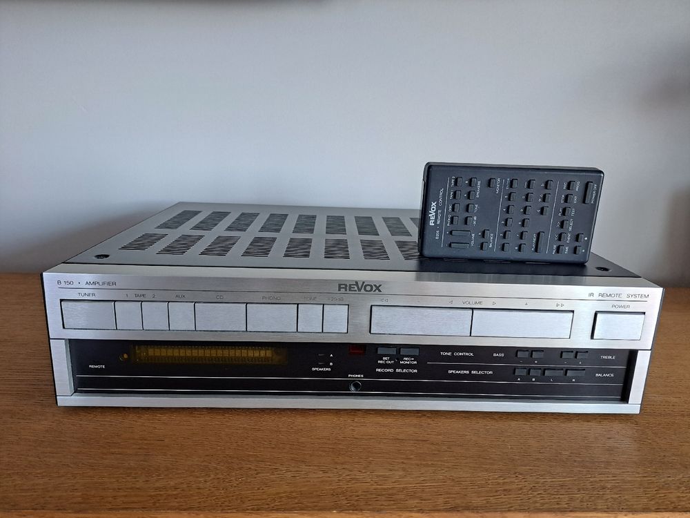 Revox B150 B205 Verstärker plus Fernbedienung (Gebraucht) in Stetten AG ...