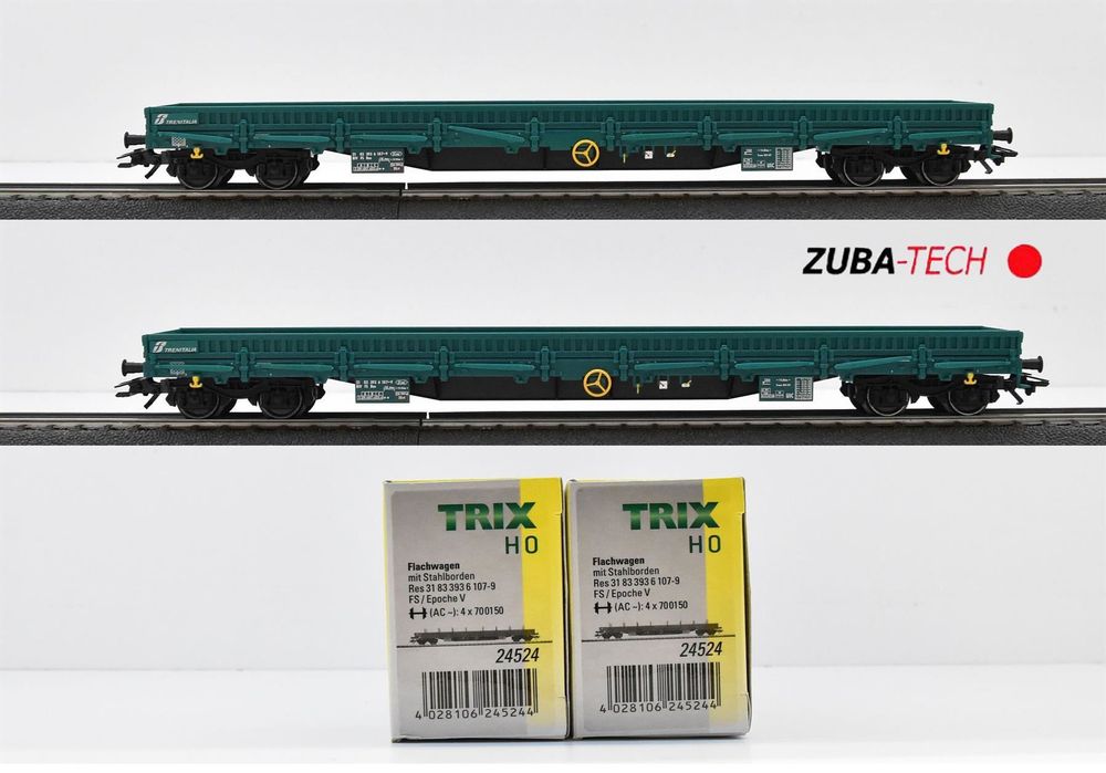 2x Trix 24524 Flachwagen FS H0 GS OVP (Gebraucht) in St. Gallen für CHF ...