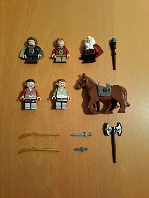 5 Lego Herr der Ringe, Hobbit Figuren, Pferd | Kaufen auf Ricardo