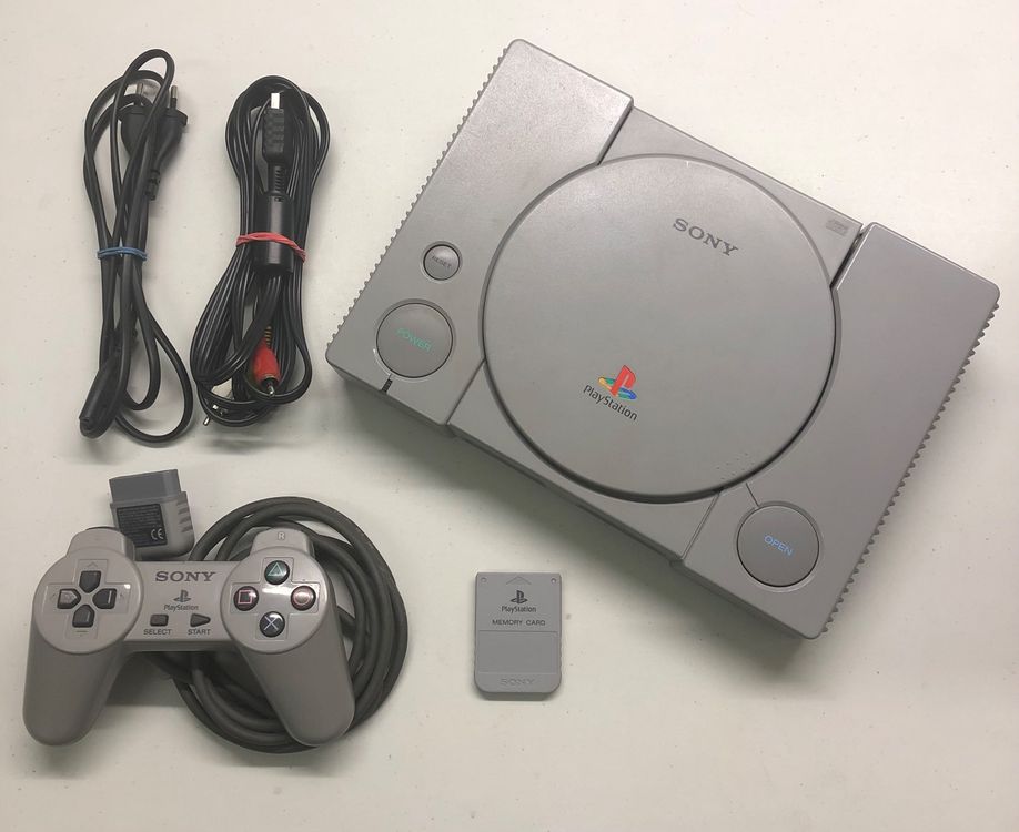 Sony PlayStation PS1 SCPH-1002 Konsole mit Zubehör | Kaufen auf Ricardo