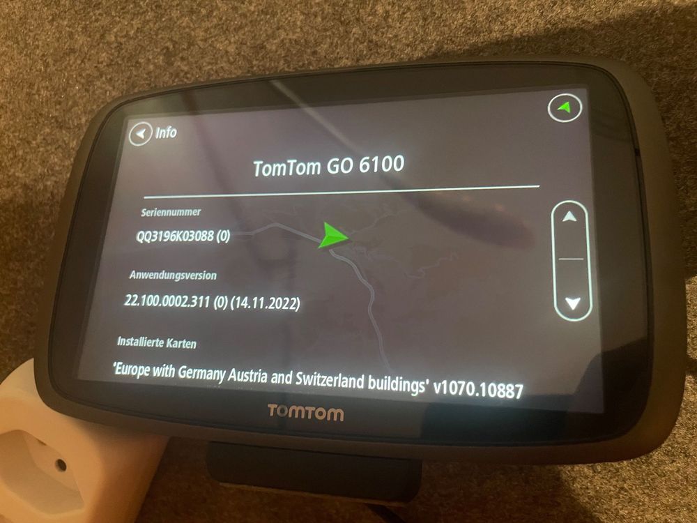GPS Tomtom 4FL60 (Gebraucht) in Schiers für CHF 29 – mit Lieferung auf ...
