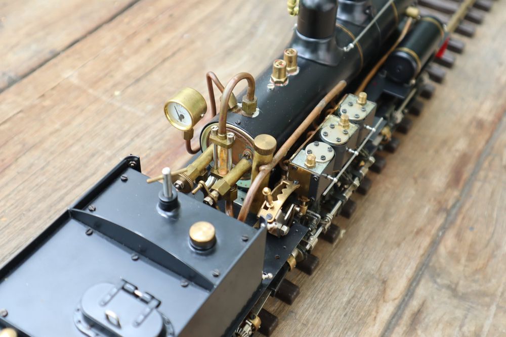 Aster-Fulgurex Echtdampflok Shay - Messing Modell + Vitrine (Gebraucht ...