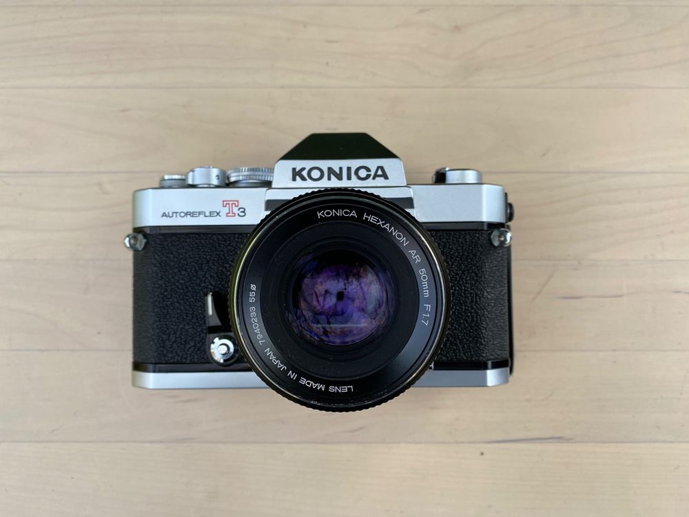 Konica Autoreflex T3 Kamera (Gebraucht) in Feldbach für CHF 49 – mit ...