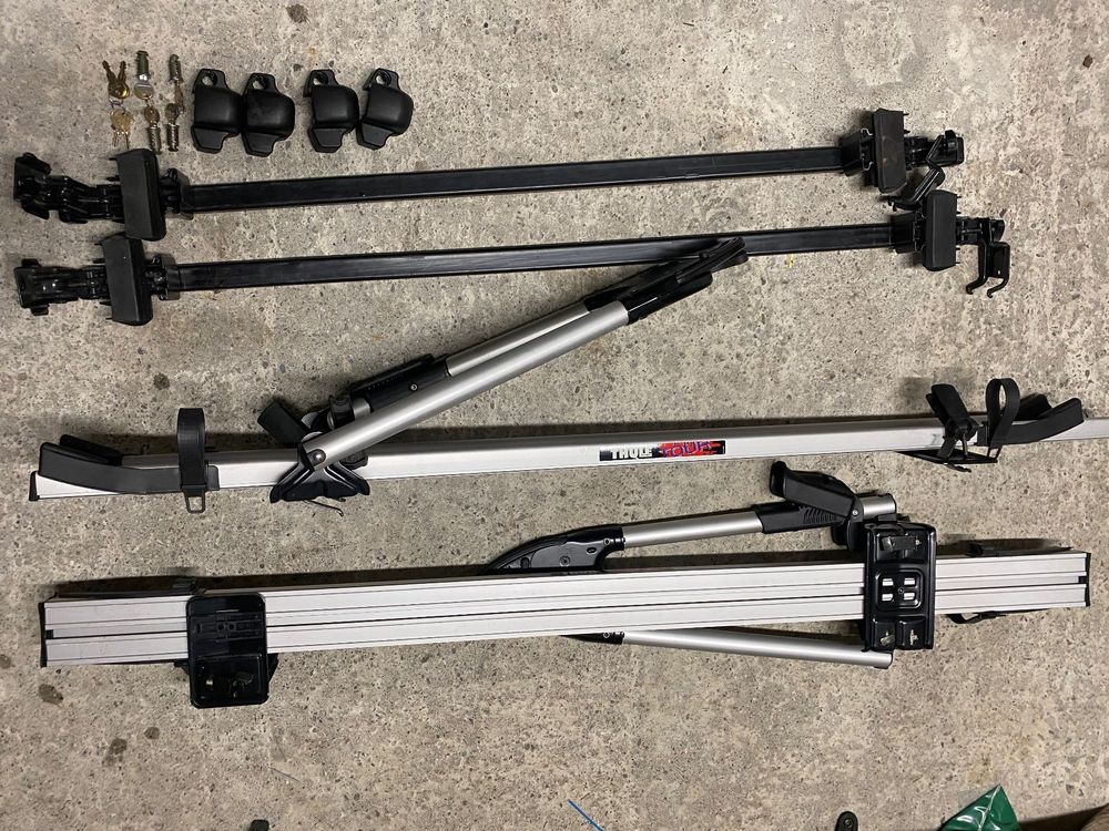 Thule 1054 Dachträger mit Fahrradträger | Kaufen auf Ricardo