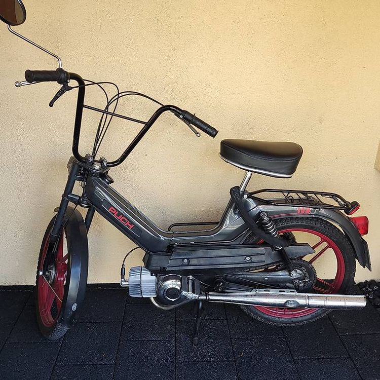 Puch Maxi S Mofa schwarz/rot - Blickfang! (Gebraucht) in Bützberg für ...