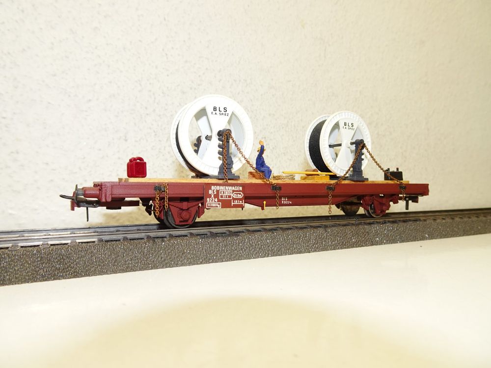 Metropolitan Güterwagen BLS Bobinen HO 6120 No 00170 | Kaufen auf Ricardo
