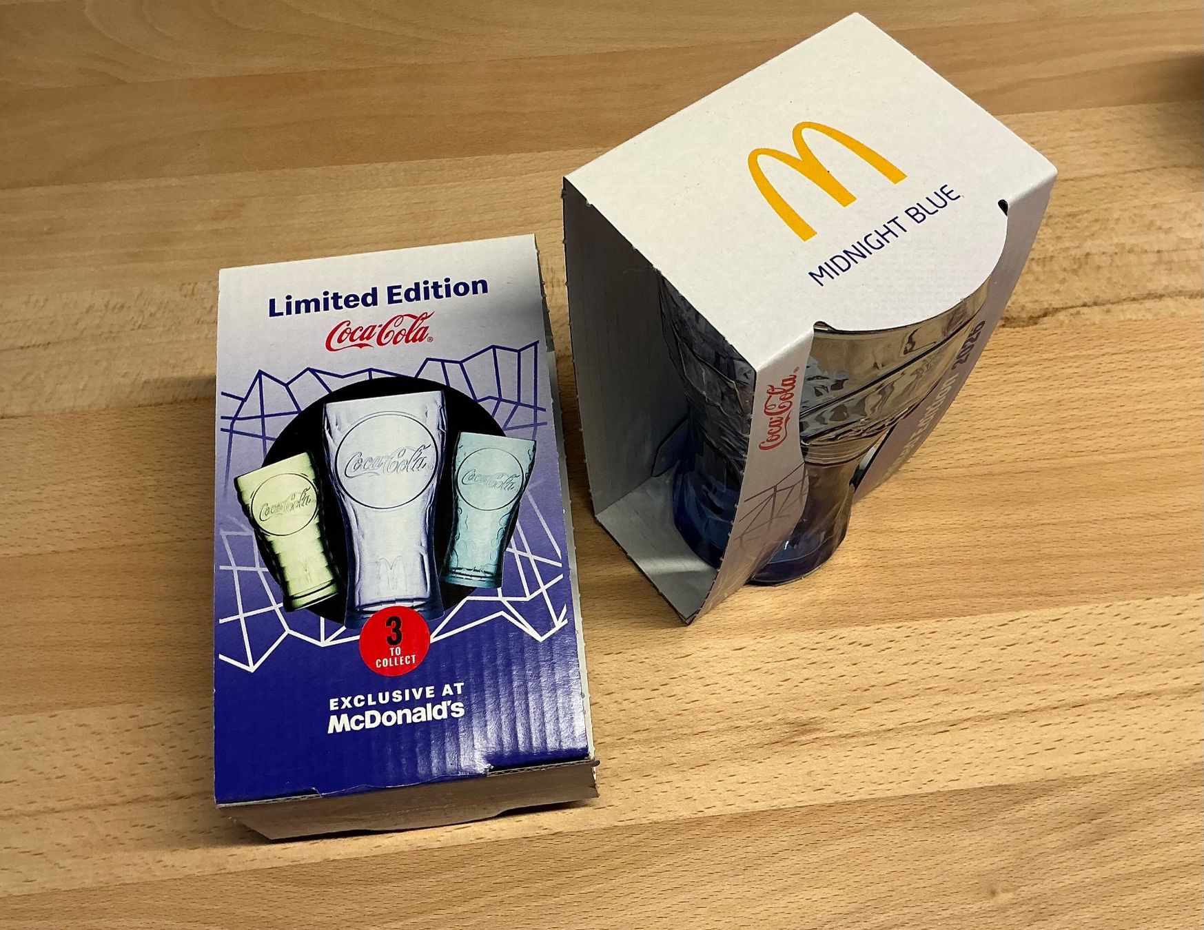 Coca-Cola Gläser Limited Edition 2026 Mc Donalds - 2 Stk. (Neu und ...