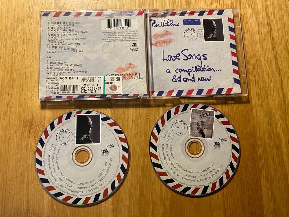 CD - Phil Collins-Love Songs | Kaufen auf Ricardo