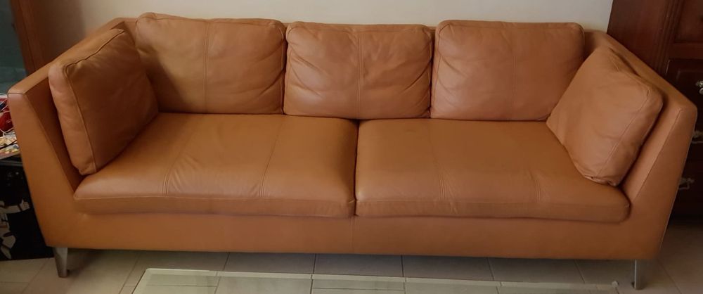 Stockholm (Ikea) 3er-Sofa, Seglora naturfarben | Kaufen auf Ricardo