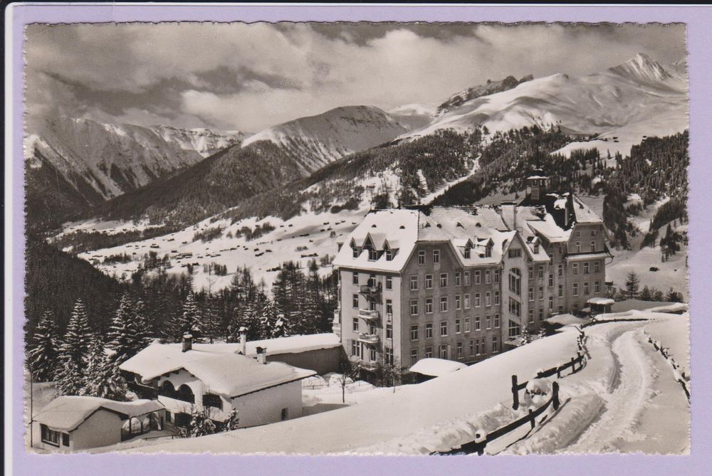 Davos Clavadel - alte Ansichtskarte von 1949 | Kaufen auf Ricardo