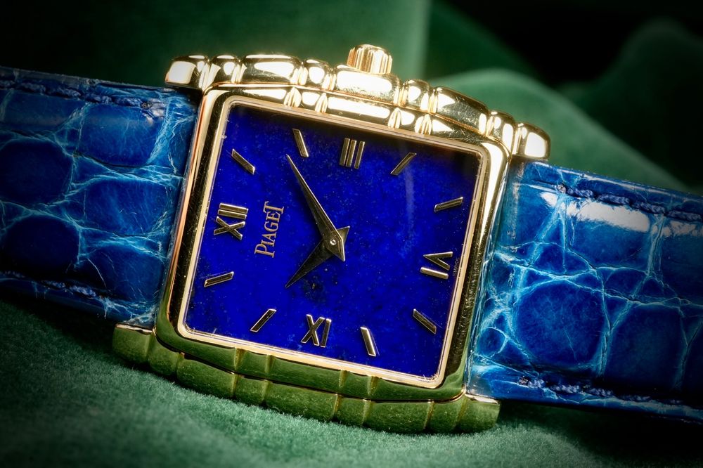 Piaget Tanagra 1997 Ref. 95061 Lapis-Lazuli Dial 18kt. Gold (Gebraucht ...