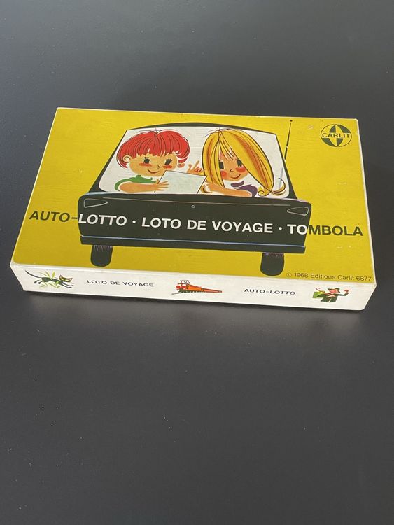 Vintage Autolotto, Tombola, Edition Carlit 1968 | Kaufen auf Ricardo