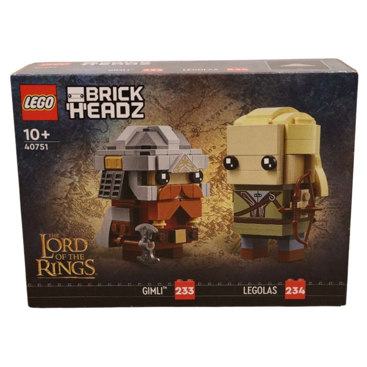 LEGO® BrickHeadz 40751 Legolas & Gimli - NEW (Neu und originalverpackt ...
