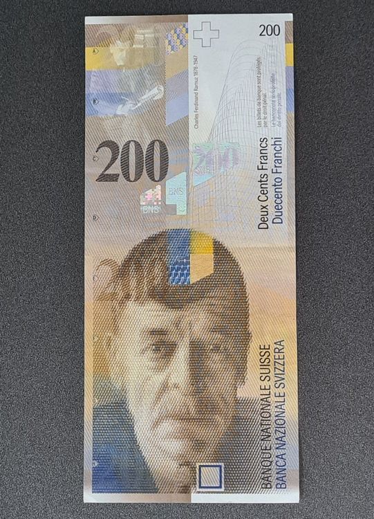 200 CHF Banknote | Comprare su Ricardo