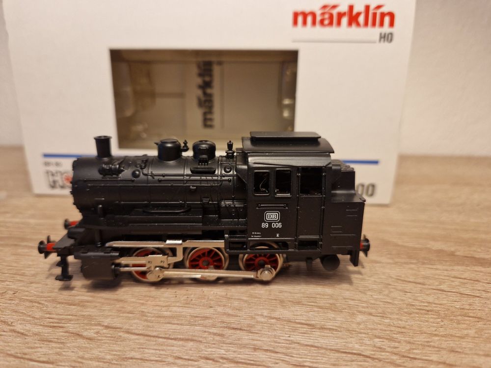 Märklin 3000 Dampflok 89 006 DB H0 OVP NEU | Kaufen auf Ricardo