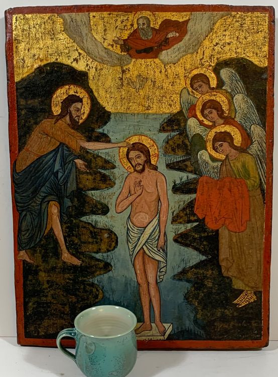 Antike grosses Heilige Russisches Ikone | Kaufen auf Ricardo