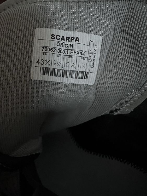 Scarpa Origin Kletterschuhe, Grösse 43.5, Top Zustand! (Neu (gemäss ...