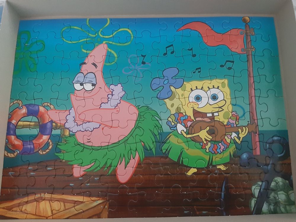 Puzzle Spongebob squarepants (Neu (gemäss Beschreibung)) in Dättwil AG ...