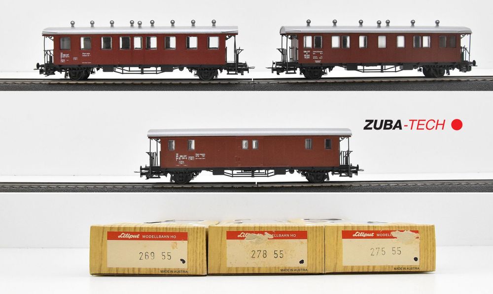 Liliput 3x Personenwagen der SBB H0 WS mit OVP | Kaufen auf Ricardo