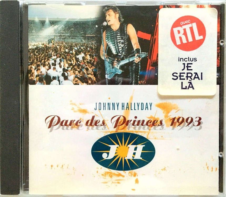 JOHNNY HALLYDAY - PARC DES PRINCES 1993 | Kaufen auf Ricardo