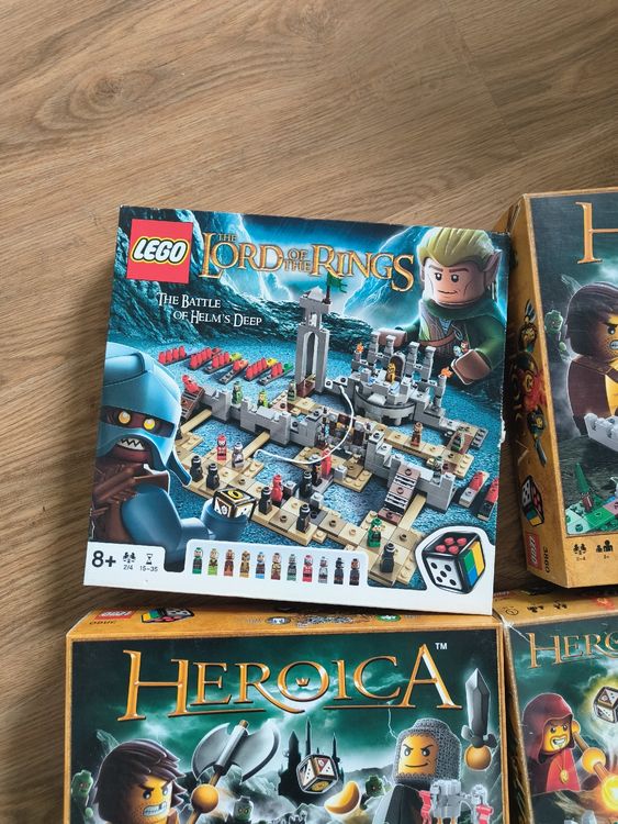 LEGO Heroica Brettspiel Games Set & Lego Lord of the Rings (Gebraucht ...