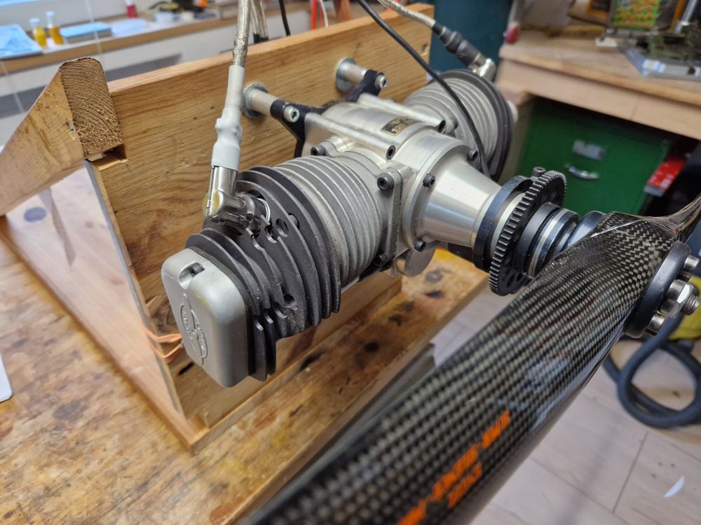 Valach VM 120 B2- 4T Modellflugzeug Motor (Gebraucht) in Cudrefin für ...