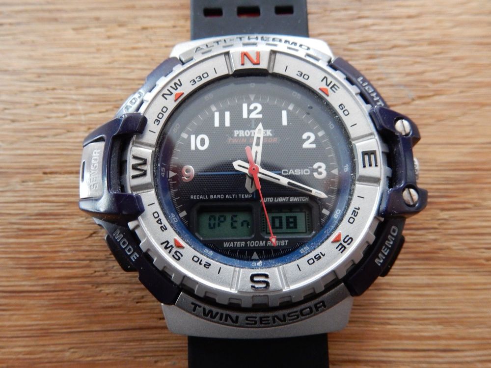 Casio Pro trek twin Sensor | Kaufen auf Ricardo