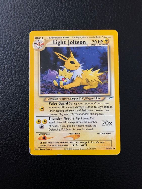 Neo Destiny - Light Jolteon 48/105 Ab 1 | Kaufen auf Ricardo