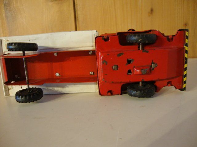 Original 60er Jahre Made in Japan Blechspielzeug LKW Service (Gebraucht ...