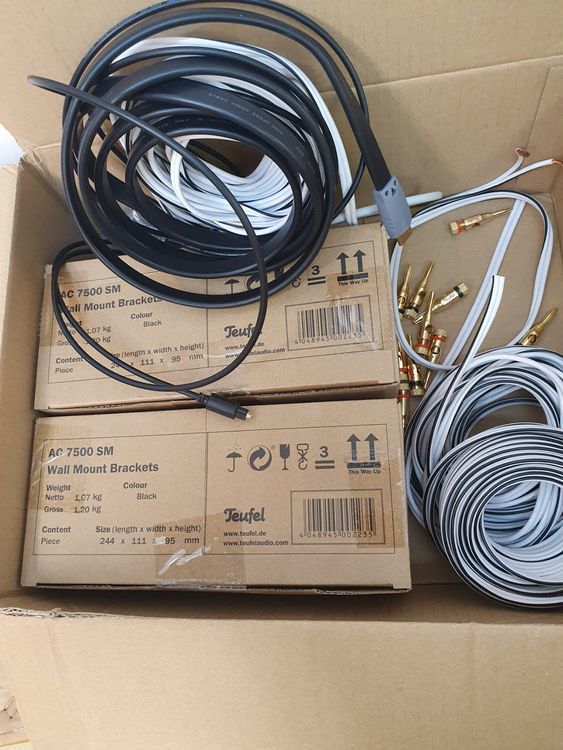 Teufel Ultima 40 5.1 Surround Set + IP 8000 7.1 AV Receiver | Kaufen auf Ricardo