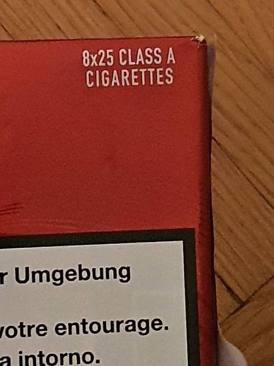 VERKAUFE 11 STANGEN L&M ROT 25ER (Neu und originalverpackt) in ...