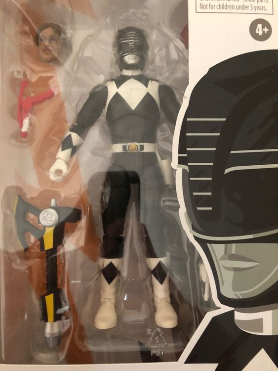 Power Rangers Lightning Collection MMPR Black Ranger (Neu (gemäss ...