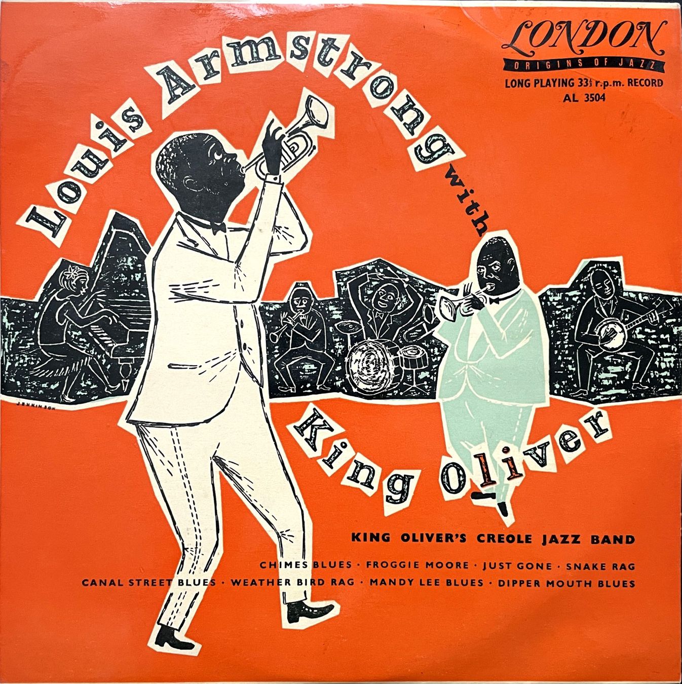 Louis Armstrong With King Oliver LP 10' - Same (Gebraucht) in Savagnier ...